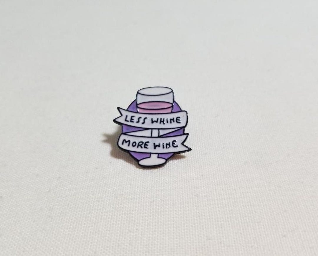 Words Lapel Pin, Quote Lapel Pin, Cute Words Lapel Pin, Words Hat Pin ...
