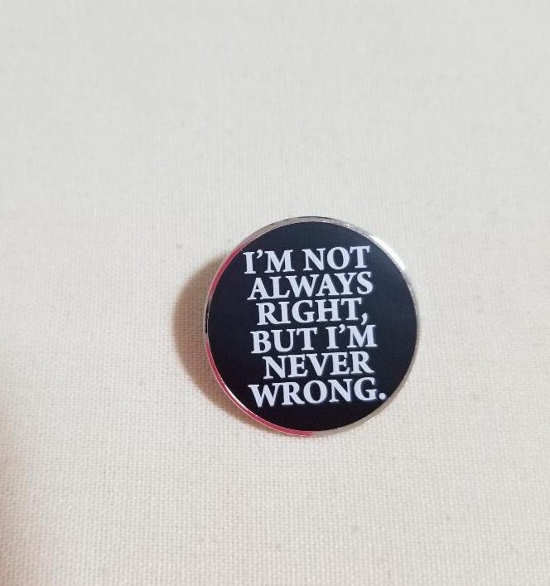 Words Lapel Pin, Quote Lapel Pin, Cute Words Lapel Pin, Words Hat Pin ...