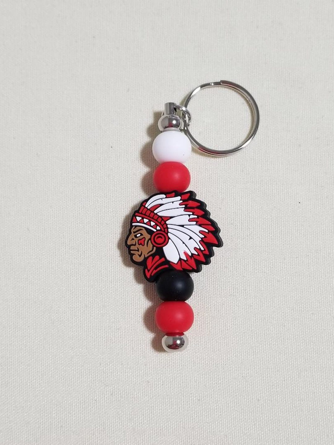 Indian Keychain, Cute Indian Keychain, Indian, Keychain, Indian Silver ...
