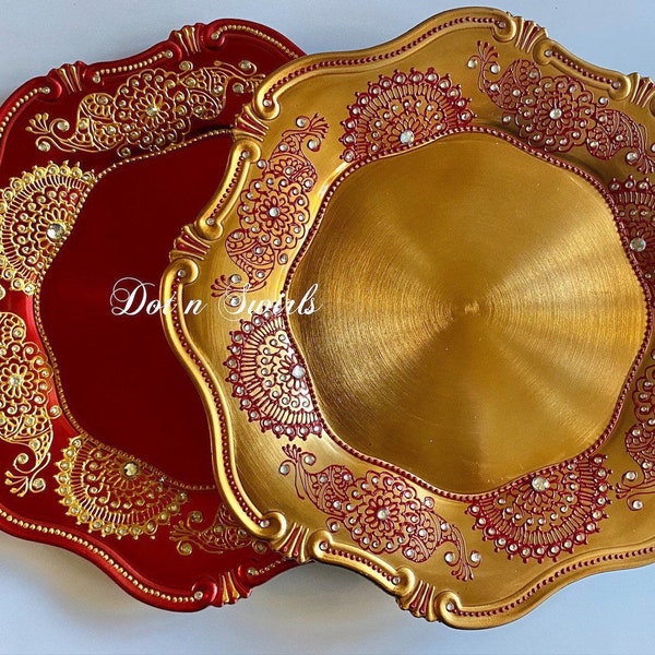 Henna Plate - Etsy