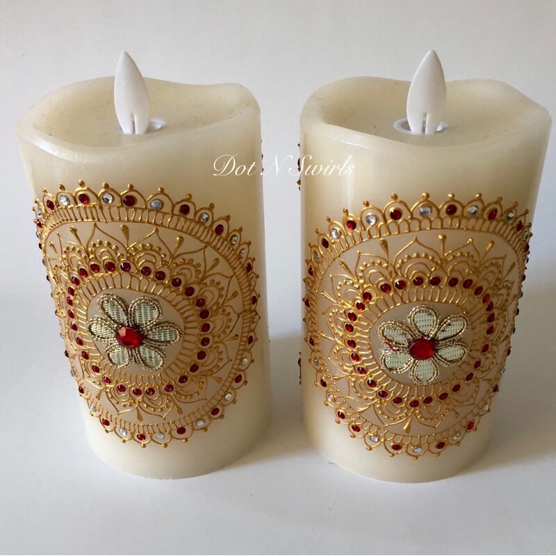 Henna Candles - Etsy