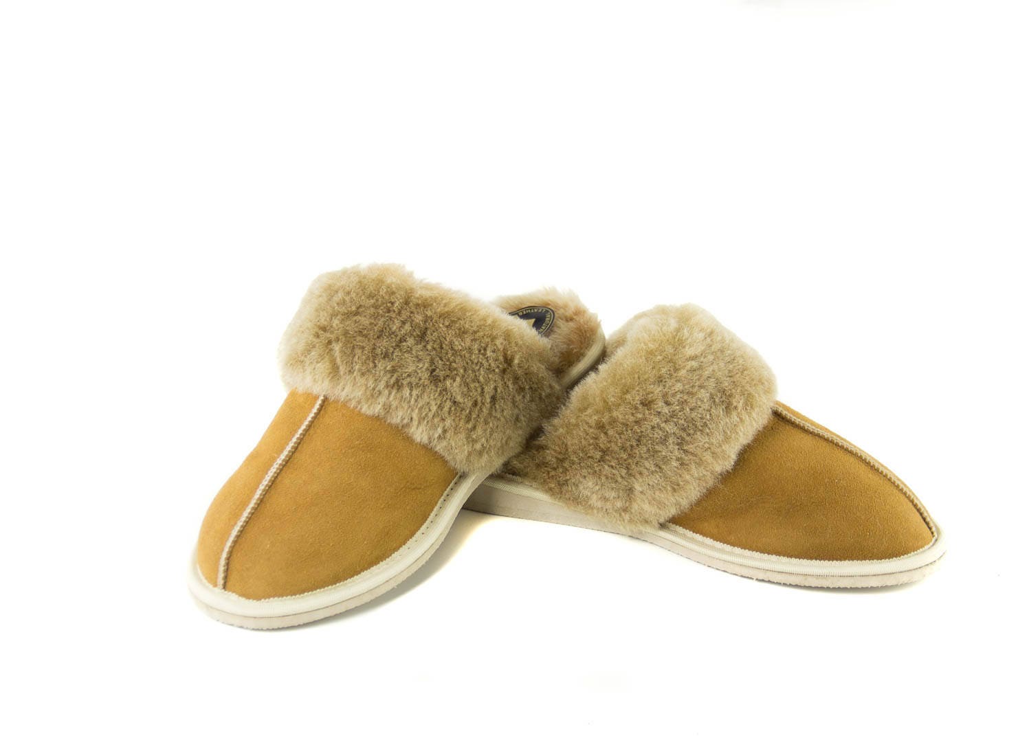 Women's Classic Sheepskin Slippers 100% Leather Fur - Etsy Canada