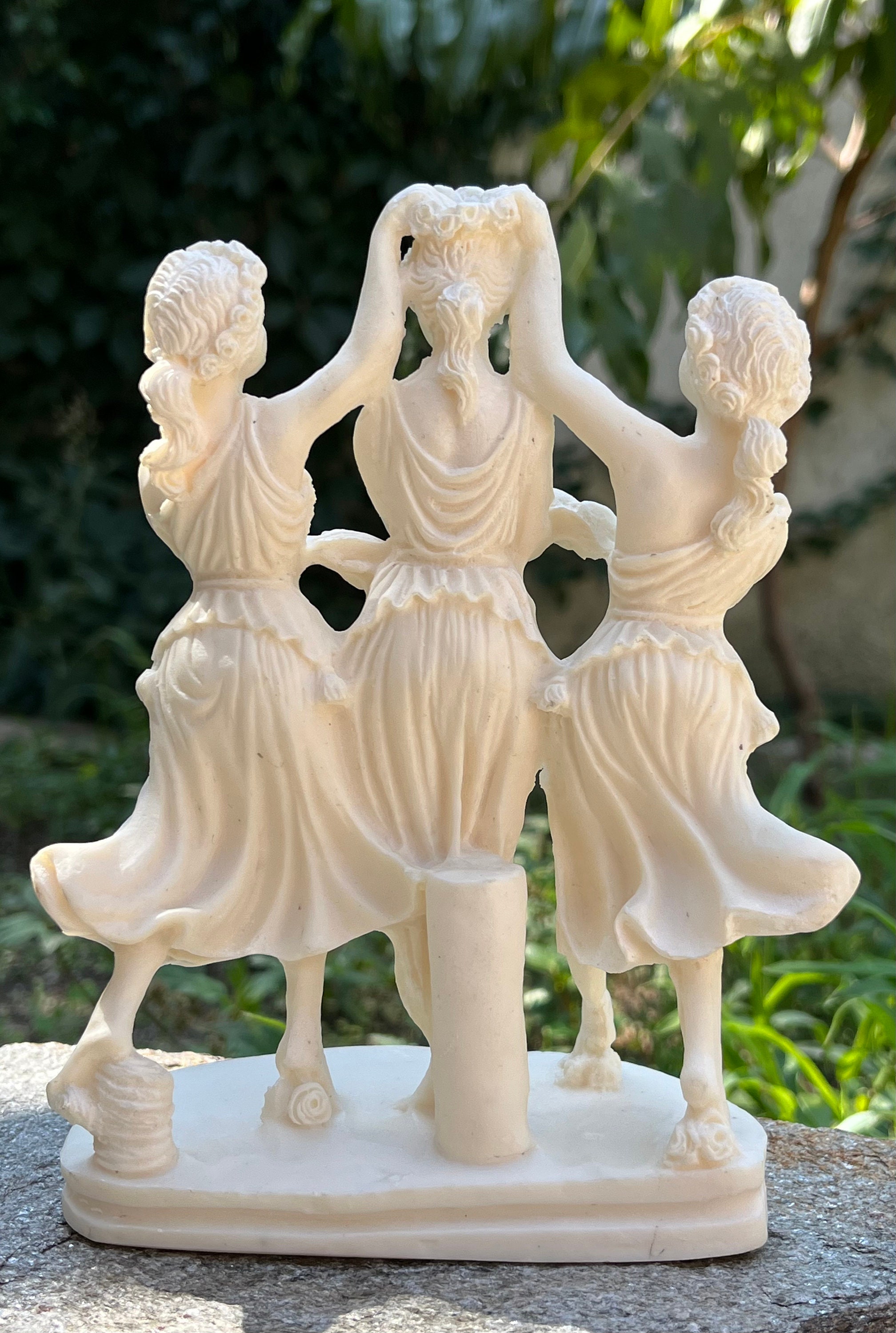 The Three Graces Statue Ancient Greek Statue Alabaster - Etsy