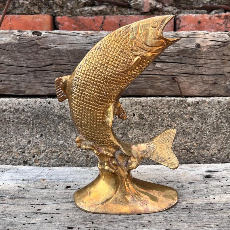 Fish Statue - Etsy