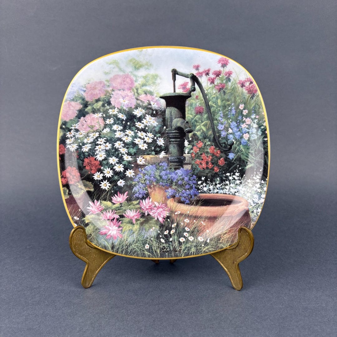 Royal Goedewaagen Decorative Porcelain Plate “bij De Waterpomp” by ...