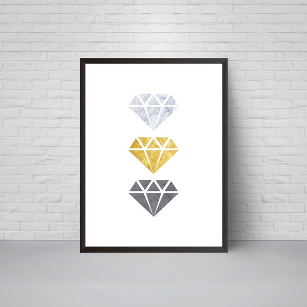 Diamond Wall Art - Etsy