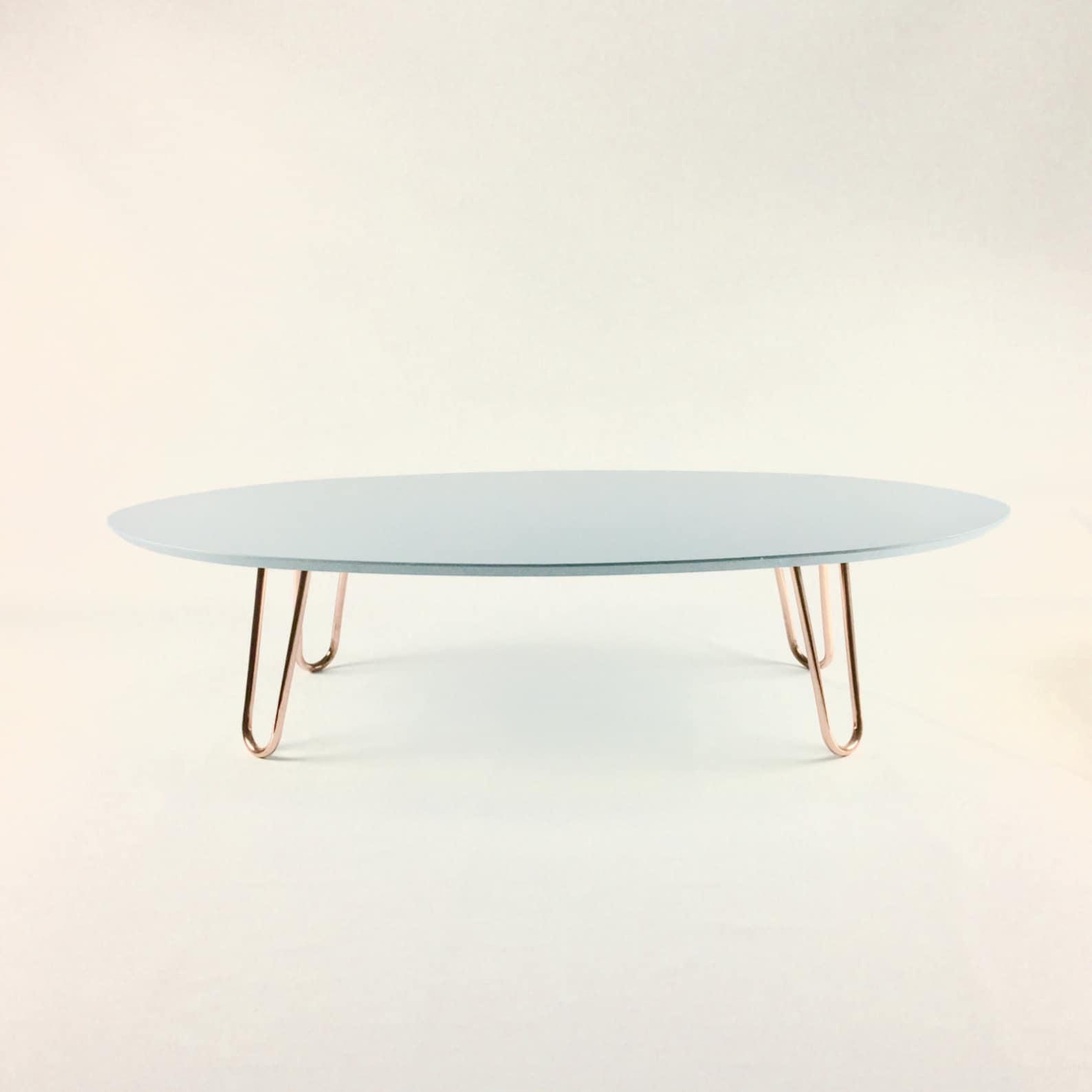 Coffee Table With Pronged Copper Legs Light - Etsy UK