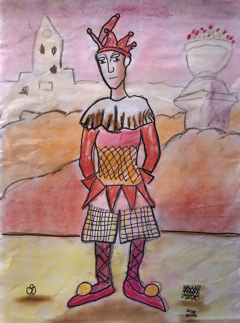 Court Jester Print - Etsy