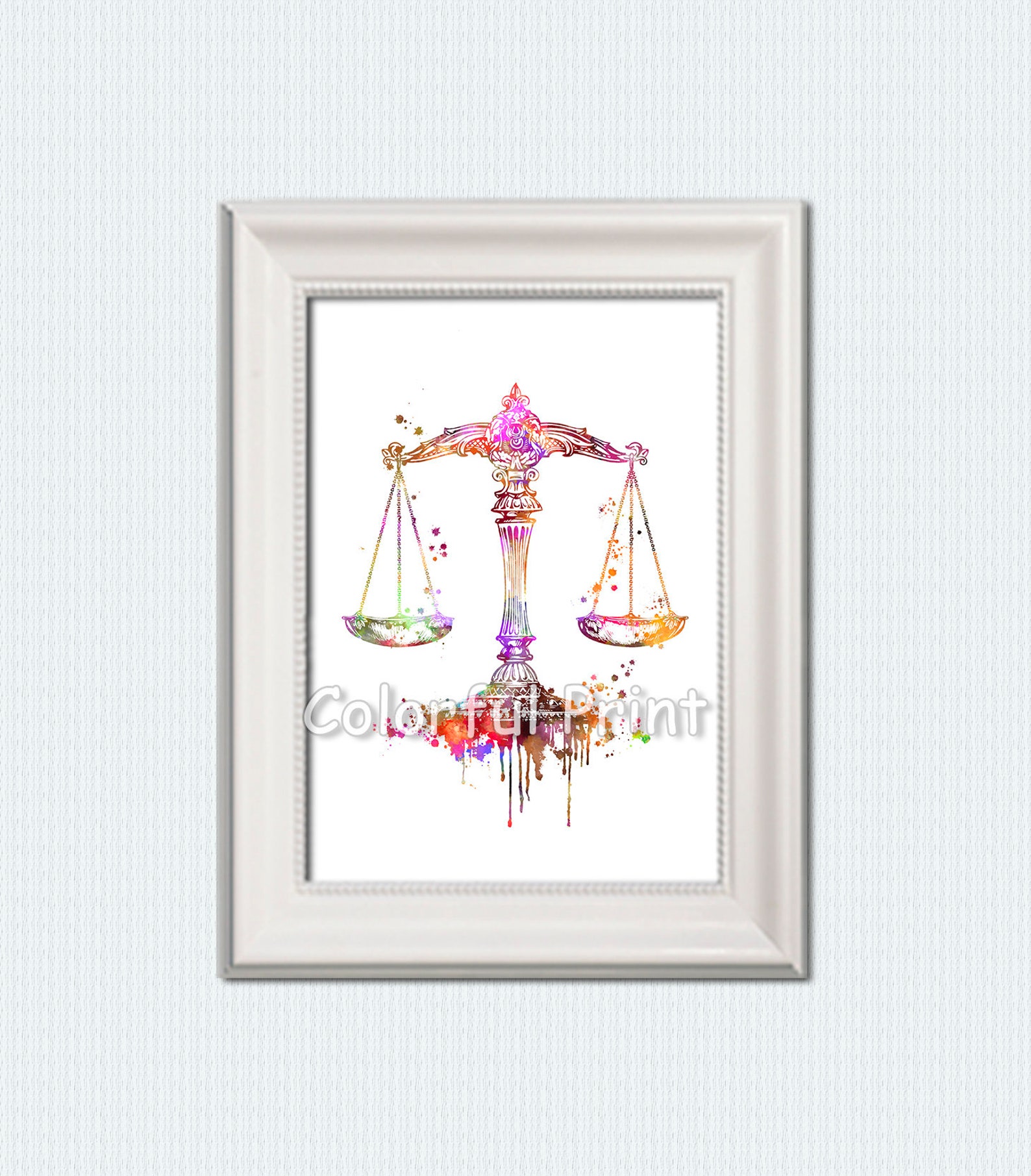 Justice Symbol Set of 3 Lady Justice Print Scales of Justice - Etsy