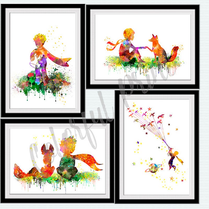 The Little Prince Poster - Etsy