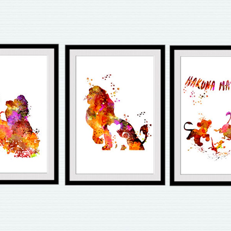 Lion King Poster - Etsy