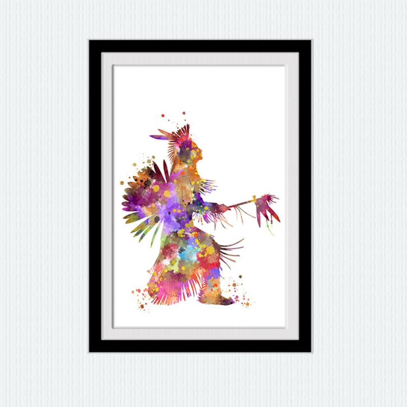 Shaman Poster - Etsy