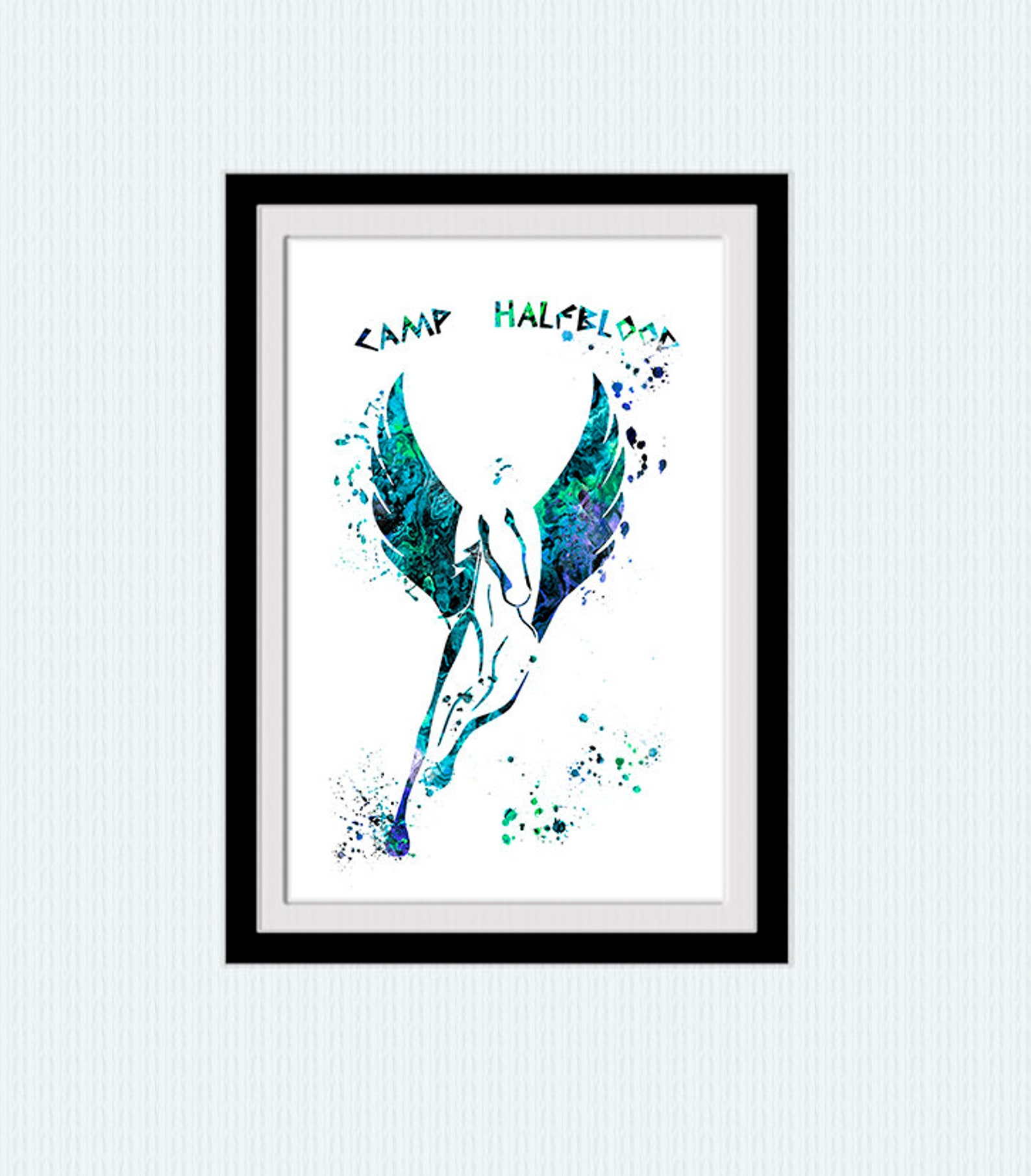 Percy Jackson Poster Set of 4 Greek Mythology Print Mythology Wall ...