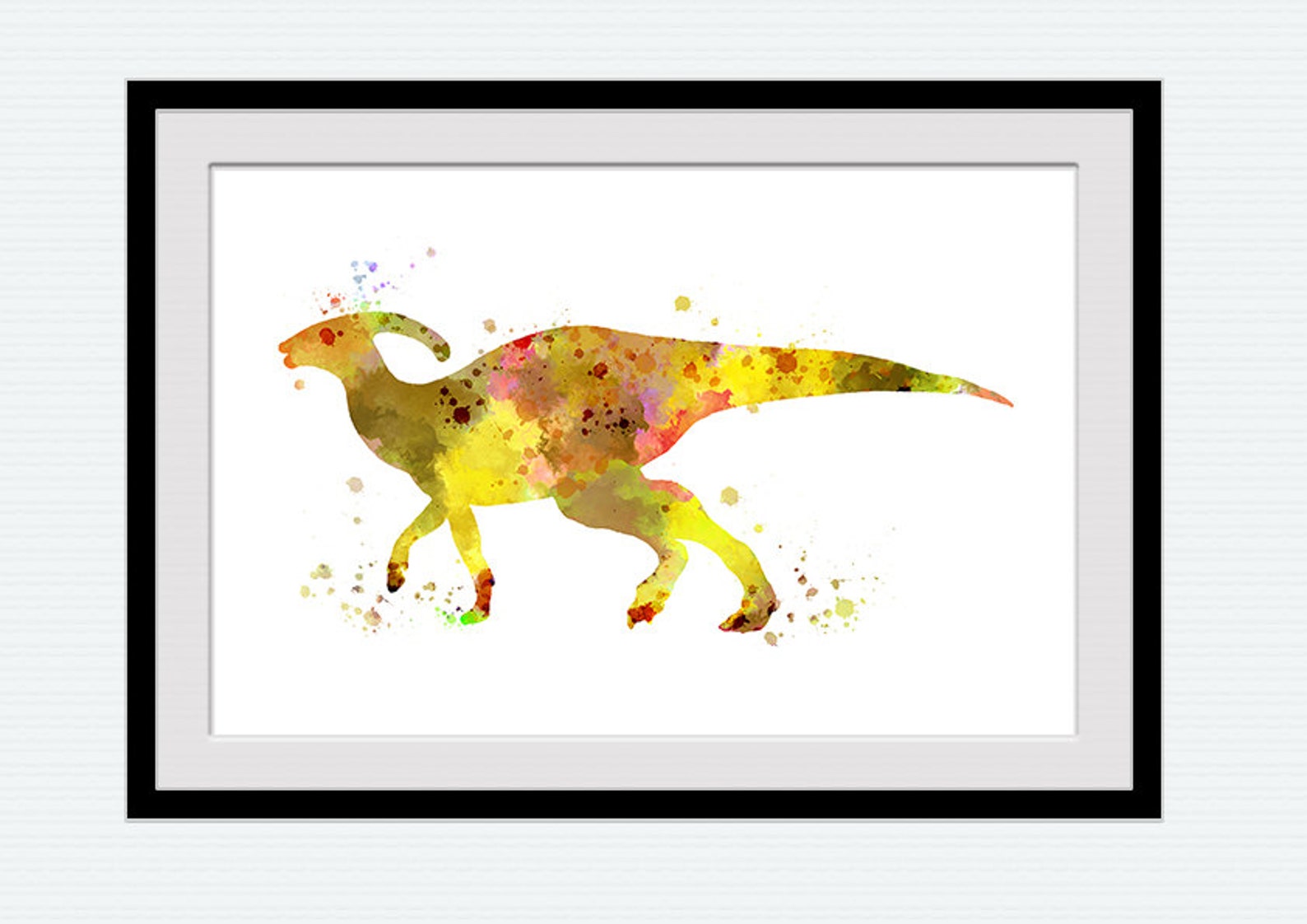 Dinosaur Print Set of 4 Dinosaur Poster Dinosaur Wall Decor - Etsy