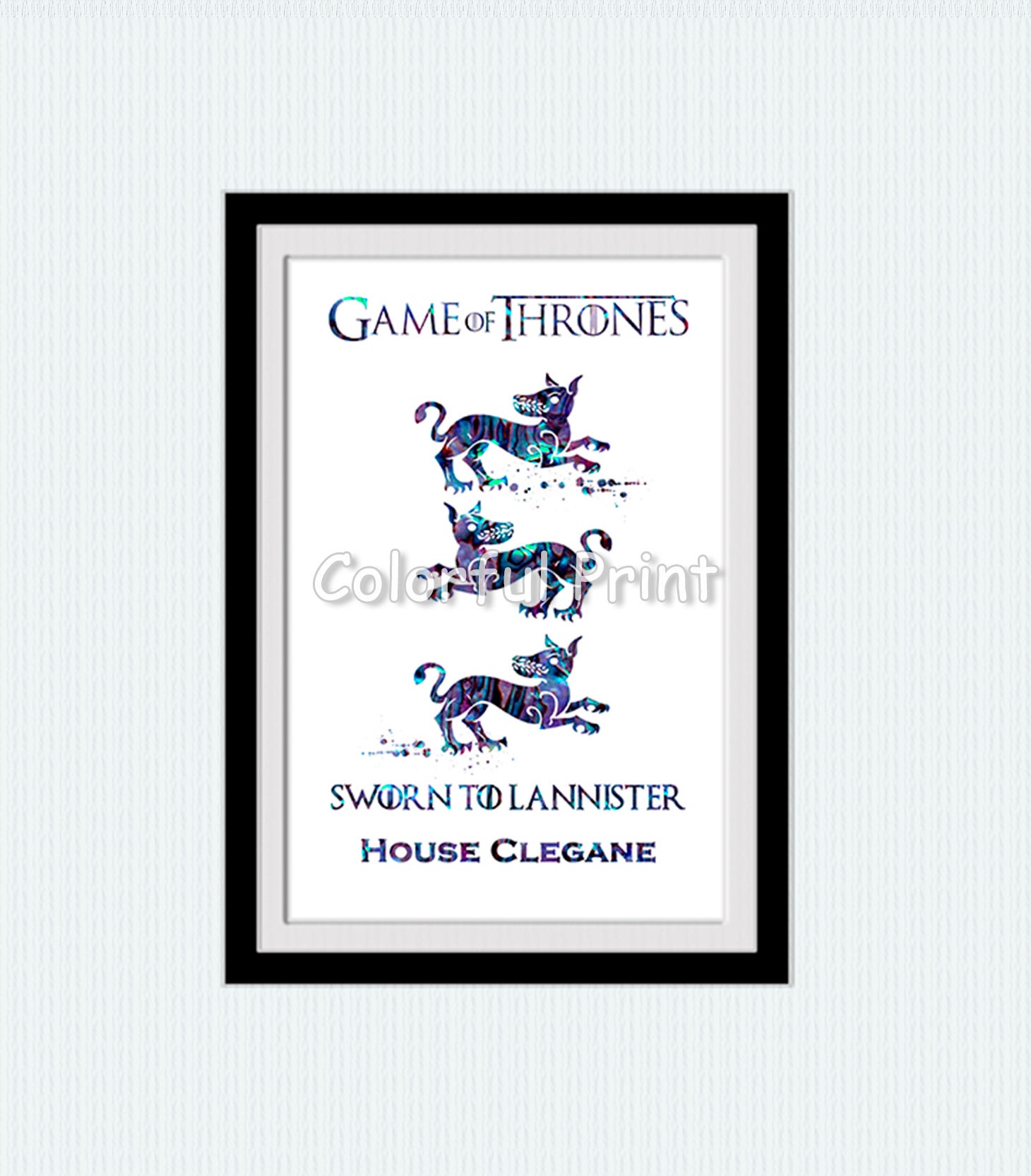 Game Of Thrones House Clegane Words