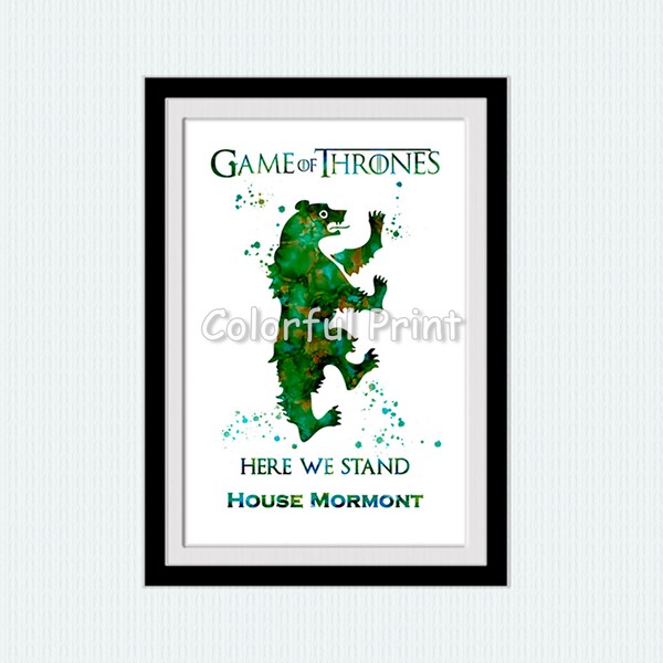 House Mormont - Etsy