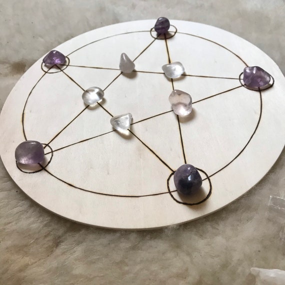 Wiccan Crystal Grids | Etsy