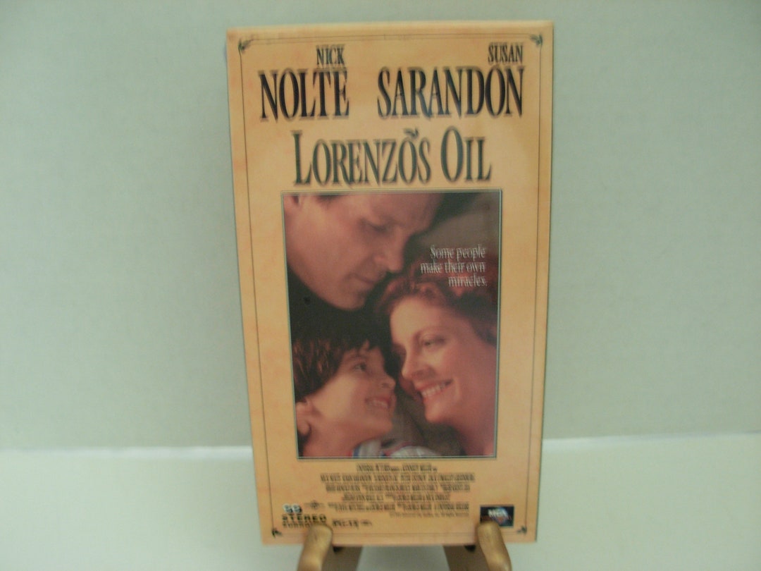 VHS Tape, Lorenzos Oil, SEALED, Nick Nolte, Susan Sarandon, Color, Free ...