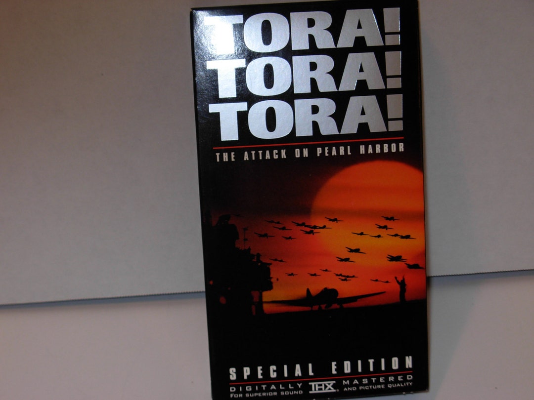 Tora Tora Tora Attack on Pearl Harbor VHS Tape Special Edition Free Shipping - Etsy