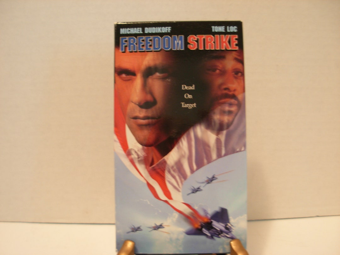 VHS Tape, Freedom Strike, Michael Dudikoff, Tone Loc, Color, Full ...
