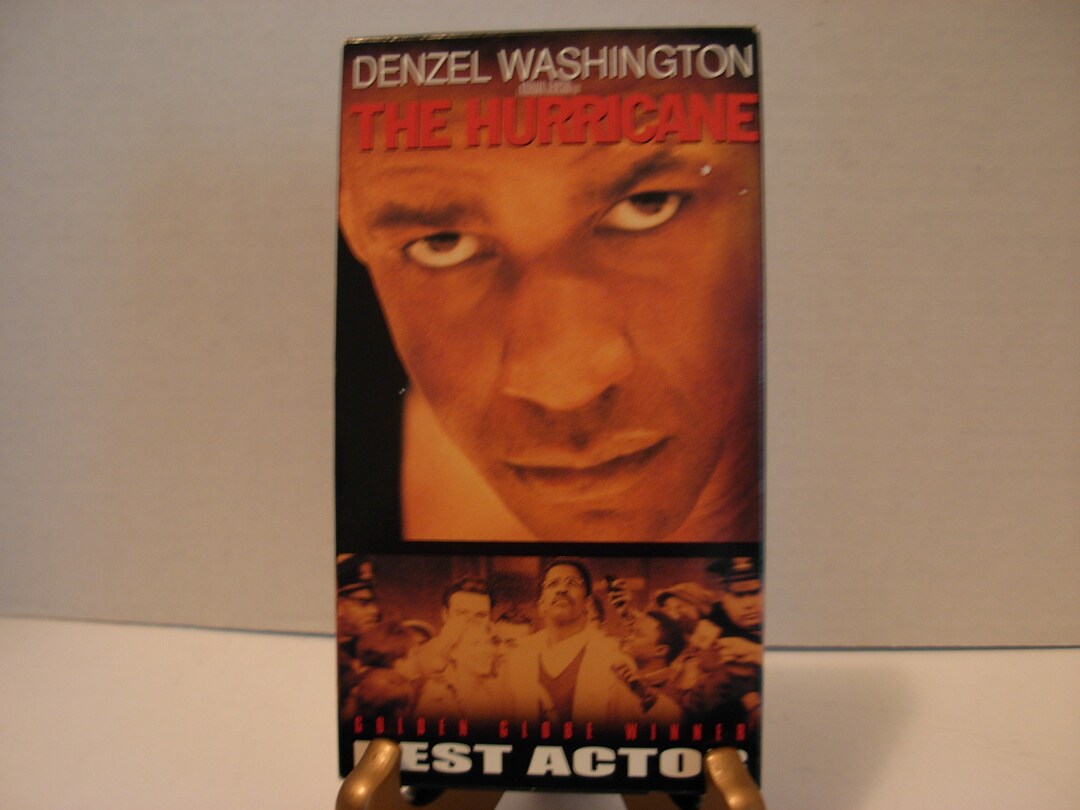VHS Tape, the Hurricane, Denzel Washington, Color, Full Screen, Free ...
