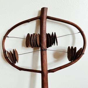 Oval Sistrum Rattle //african Shaker, African Rattle, African ...