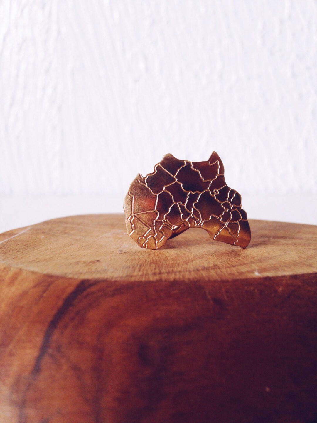 Motherland Africa Ring // African Jewelry, Continent Jewelry ...