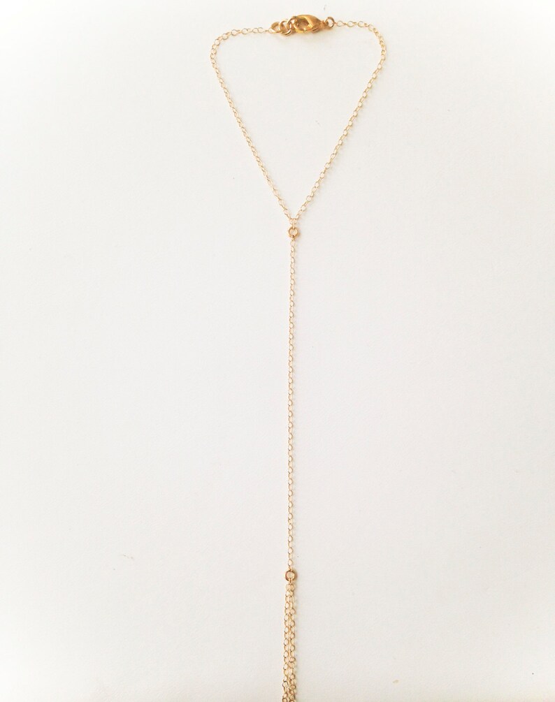 14KT Gold Filled Hand Chain // Everyday Jewelry, Dainty Jewelry, Dainty ...