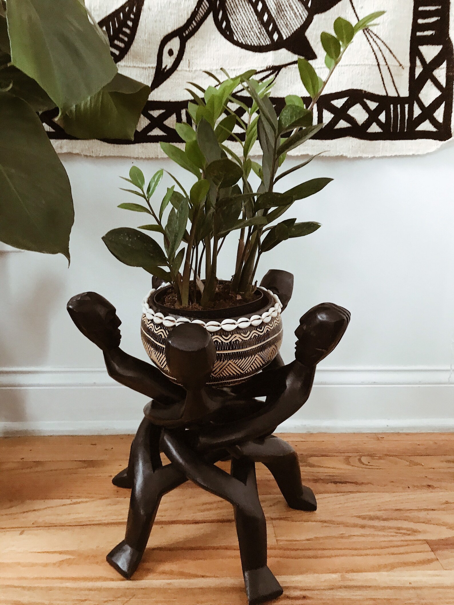 Five Headed African Unity Statue// African Wood Statue, Afrocentric ...