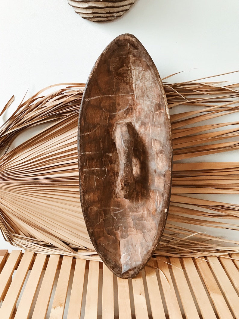 Long Cameroon Shield #2 // African War Shield, Wood Shield, Afrocentric ...