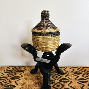 African Unity Statue// African Wood Statue, Afrocentric Style, African ...