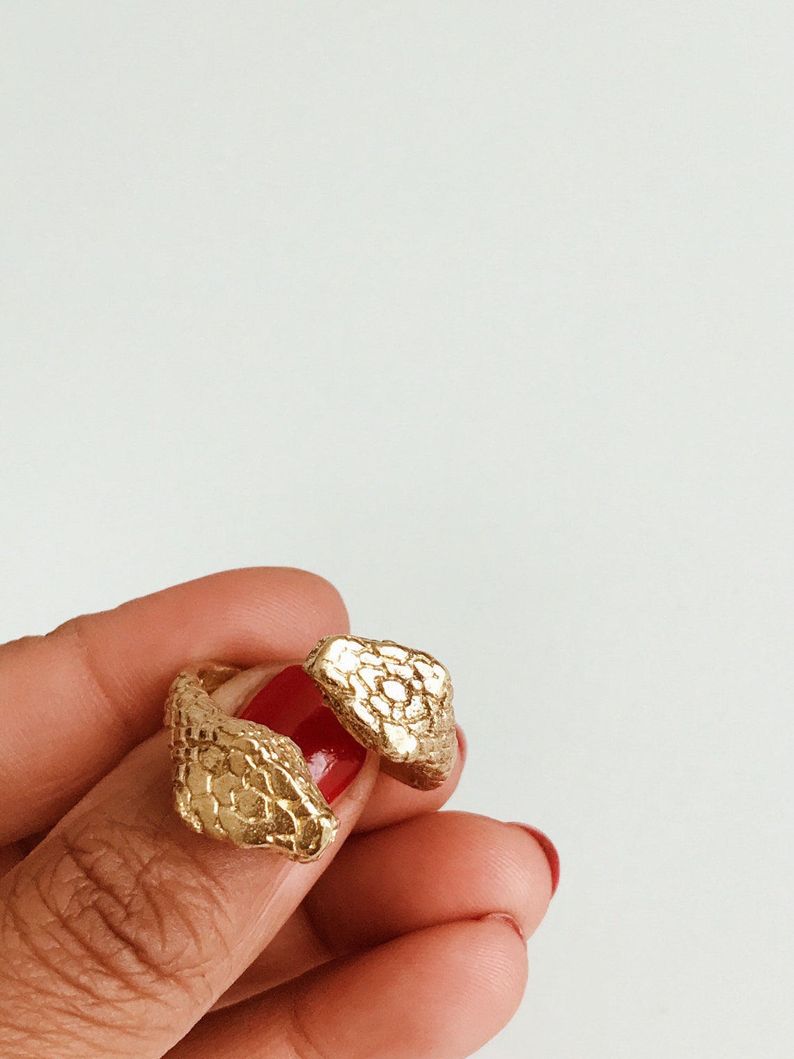 Serpent Ring // Brass Snake Ring, Gold Ring, Ancient Egyptian Jewelry ...