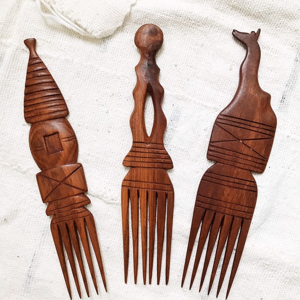 Afro Pick Art - Etsy