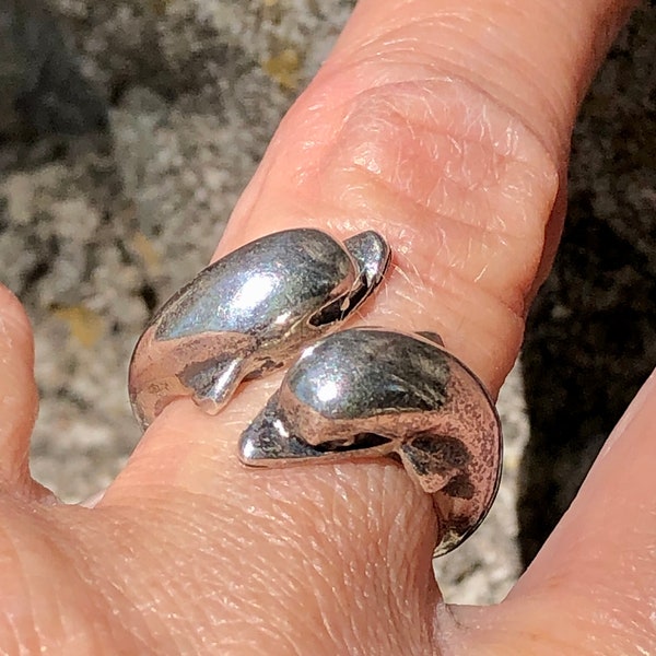 Dolphin Ring - Etsy