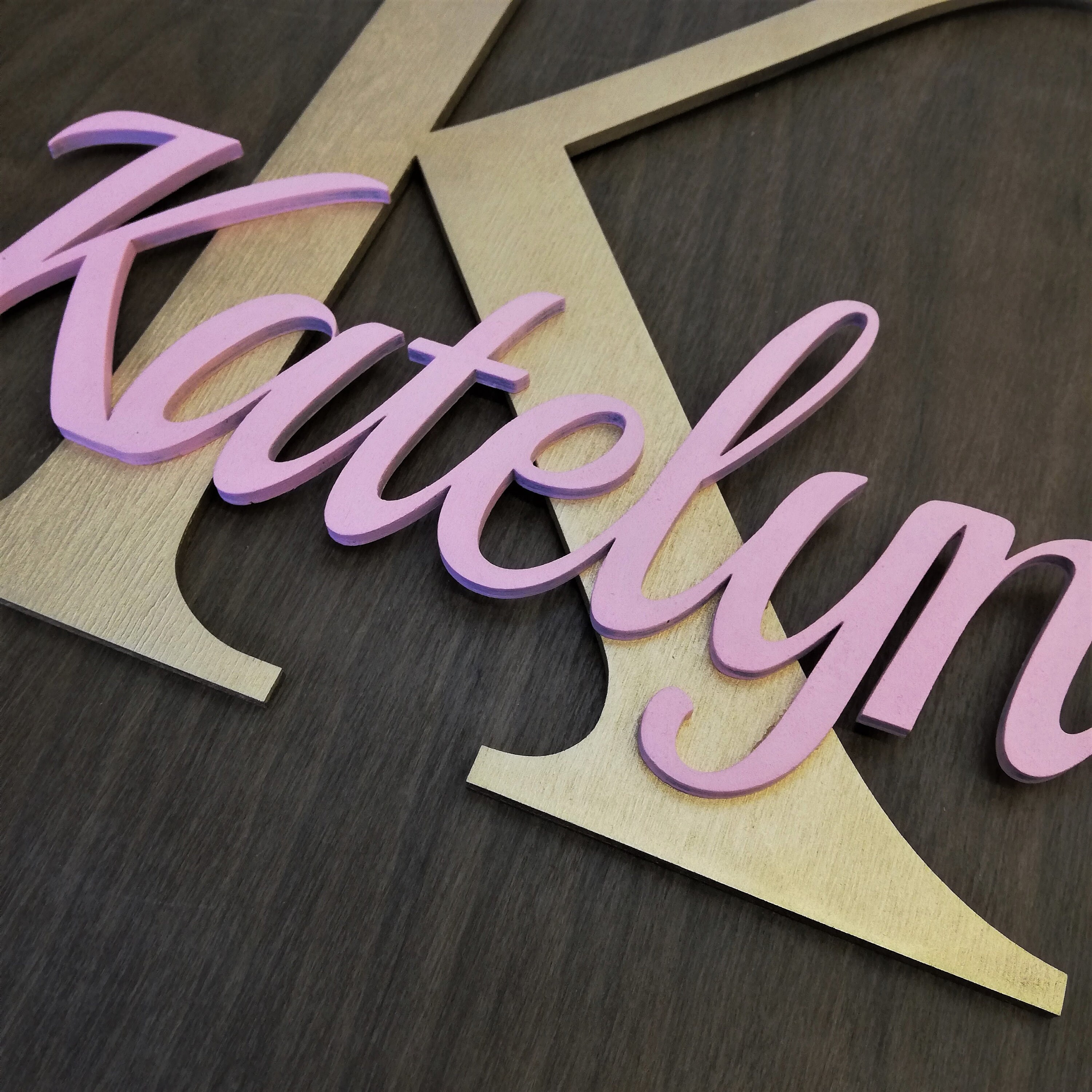 Baby Room Wooden Wall Decor / Personalized Nursery Decor / Wooden ...