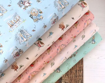 Peter Rabbit Fabric - Etsy