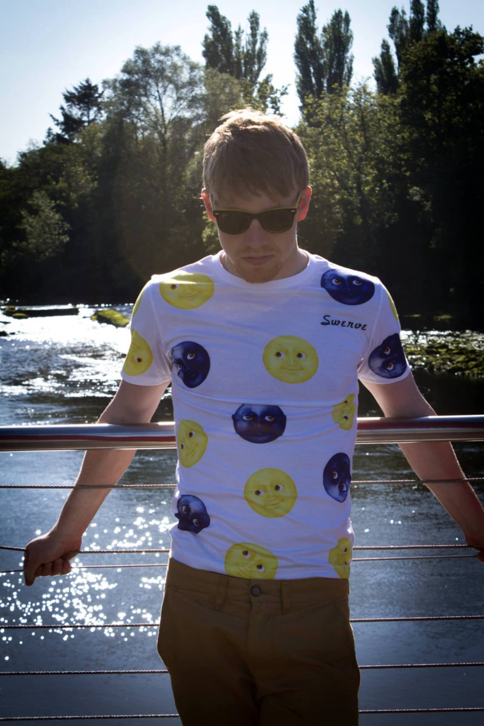 Molester Moon Emoji Icons Moon Parody Unisex Slim Fit T Shirt | Etsy