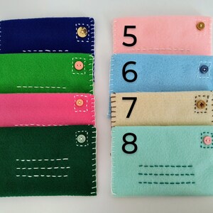 Felt Envelopes // Pretend Play // Imaginative Play // Custom Colors ...