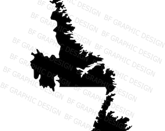 Newfoundland and Labrador SVG, Round Flag SVG, Canada Province Circular ...