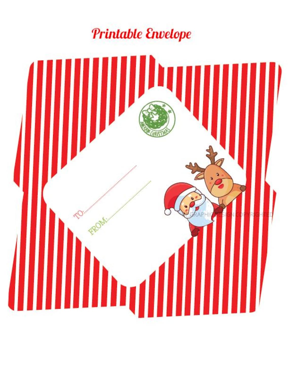 LETTER TO SANTA Kit, Santa Letter Kit With Envelope, Christmas Letter ...