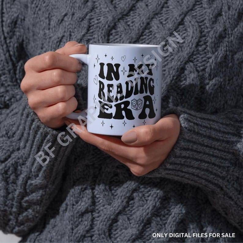 In My Reading Era SVG, Trendy Shirt Design (digital Download) - Etsy