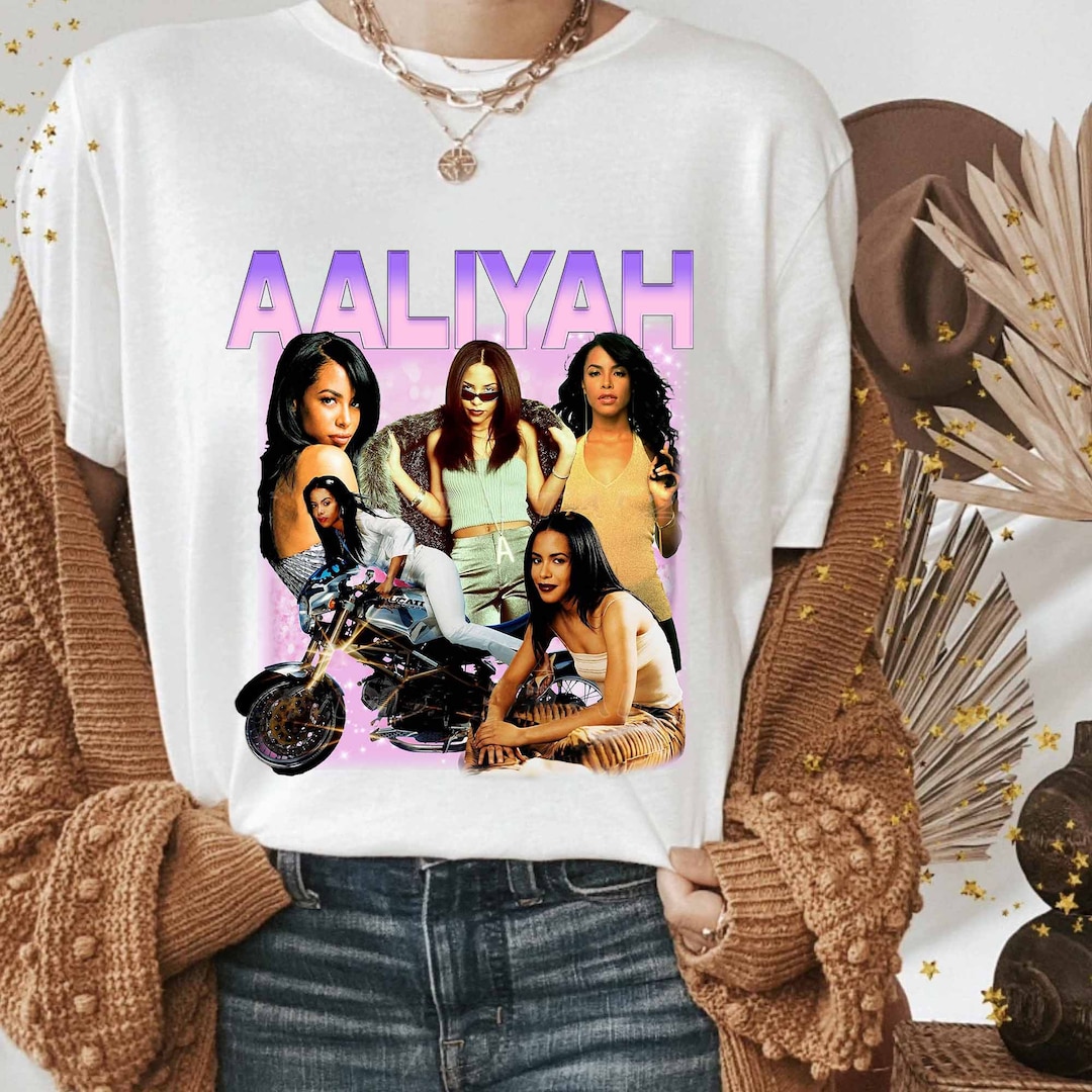 Retro Aaliyah 2 Png, Aaliyah 2 Fan Png, Vintage 90s Aaliyah 2 , Aaliyah ...