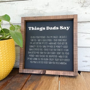 Fathers Day Funny Gift, Fathers Day Wooden Sign, Funny Fathers Day Gift ...
