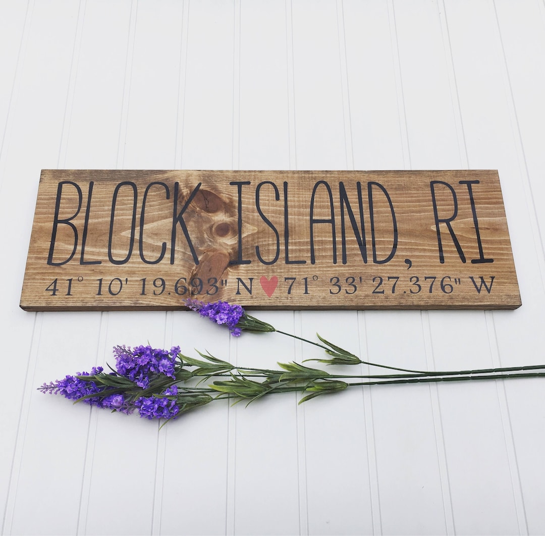 GPS Coordinate Sign, Coordinates Sign Wood, House Warming Gift ...