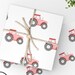 Tractor Wrapping Paper, Red Tractor Wrapping Paper, Red Tractor Gift ...