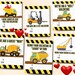 Construction Valentine Cards Printable PDF Valentines Valentine SVG ...