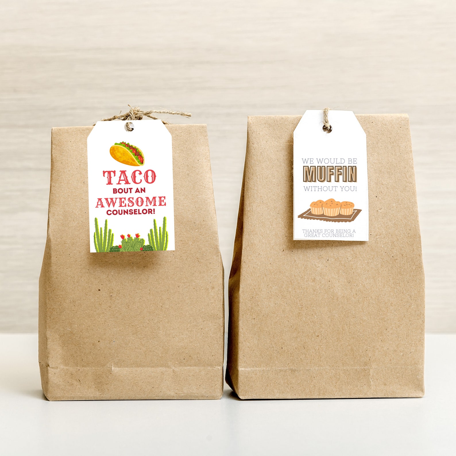 Counselor Appreciation Tags Guidance Counselor Thank You Tags Printable ...
