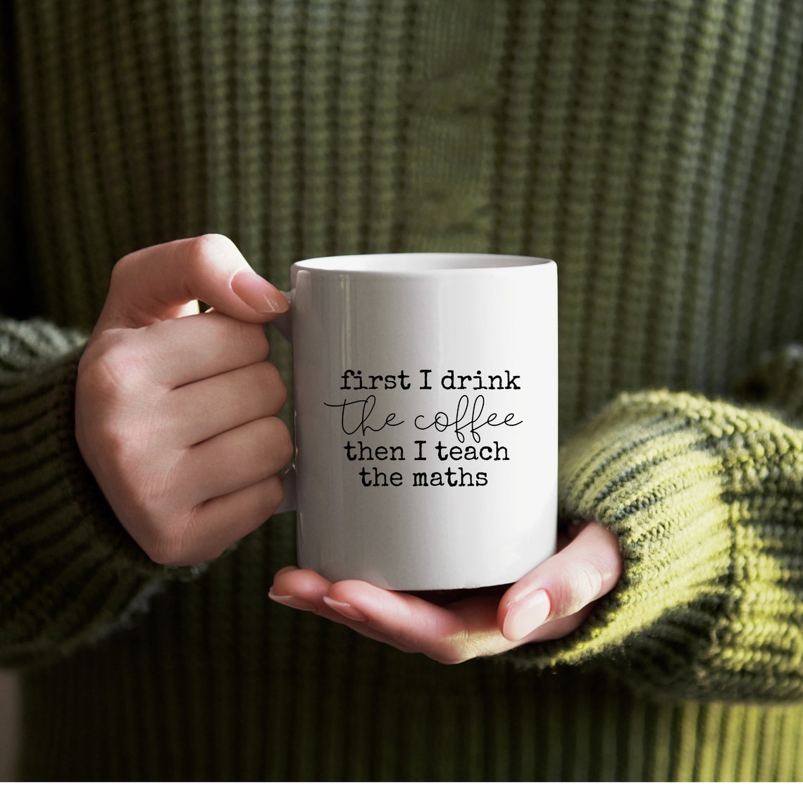 Math Teacher Coffee Quote Digital Download Bundle, Math Teacher Quote ...