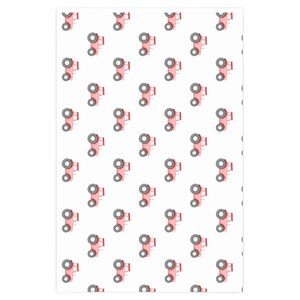 Tractor Wrapping Paper, Red Tractor Wrapping Paper, Red Tractor Gift ...