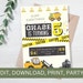 Editable Construction Invitation | Construction Invite Template ...